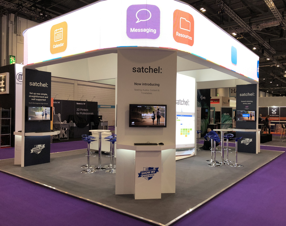 Exhibition Stand Design that gets you noticed - Bespoke and Custom Bulit